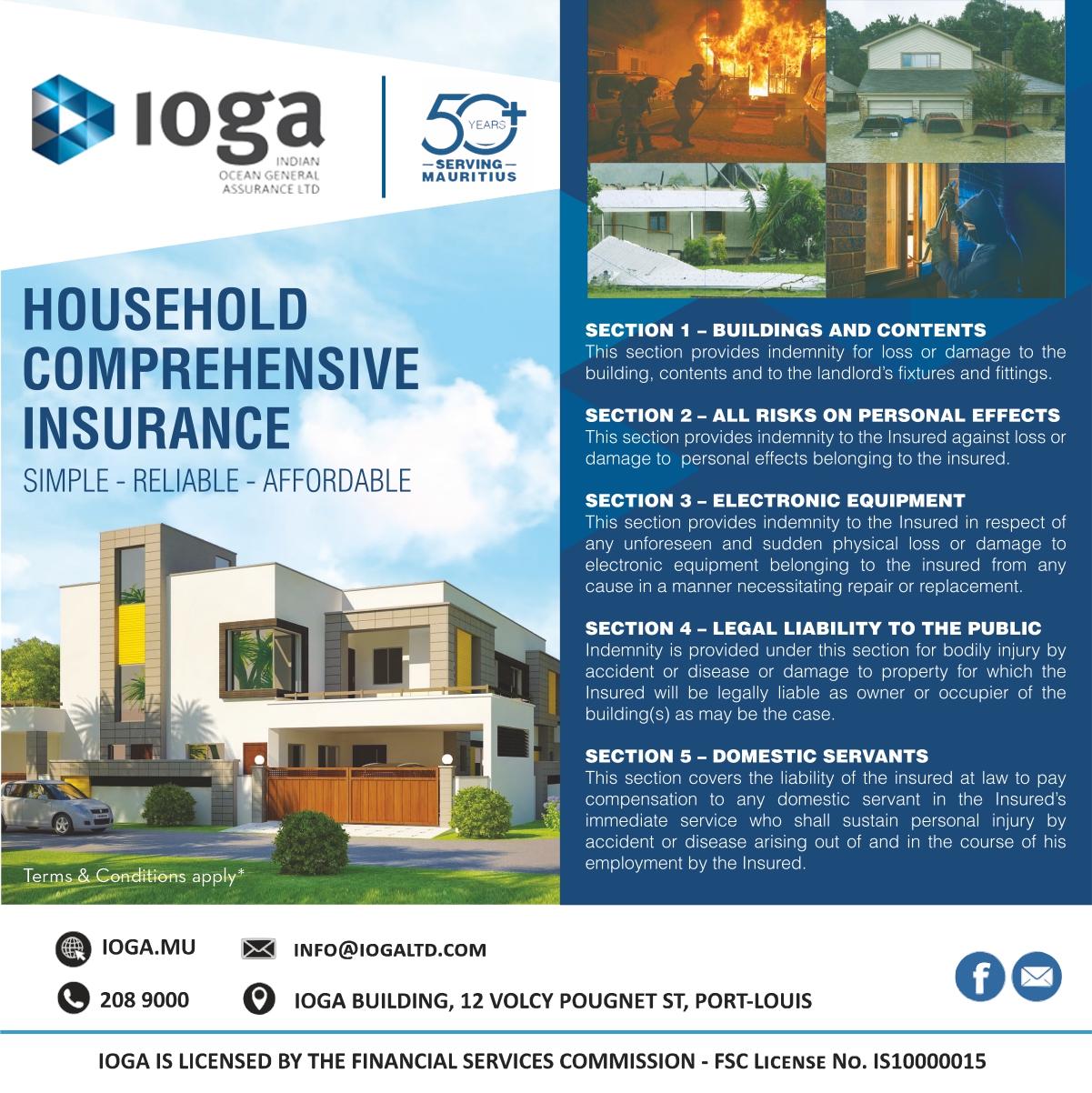 Home - Indian Ocean General Assurance (IOGA) - Mauritius